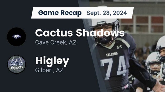 Football Game Preview: Cactus Shadows Falcons vs. Las Vegas Wildcats