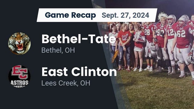 Football Game Preview: Bethel-Tate Tigers vs. Blanchester Wildcats