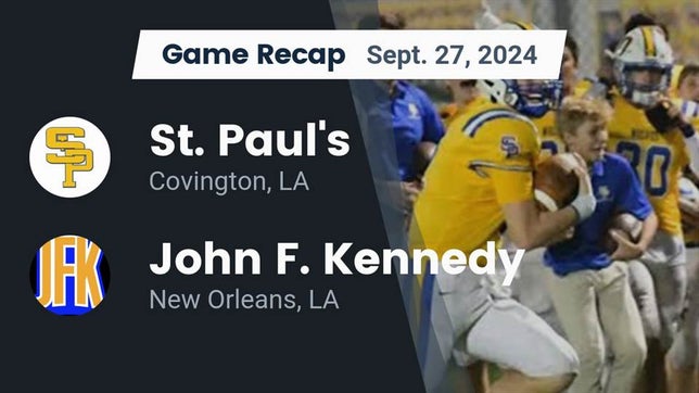 Football Game Preview: St. Paul's Wolves vs. Hammond Tornadoes