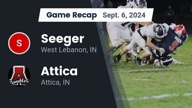 Football Game Preview: Seeger Patriots vs. Lewis Cass Kings