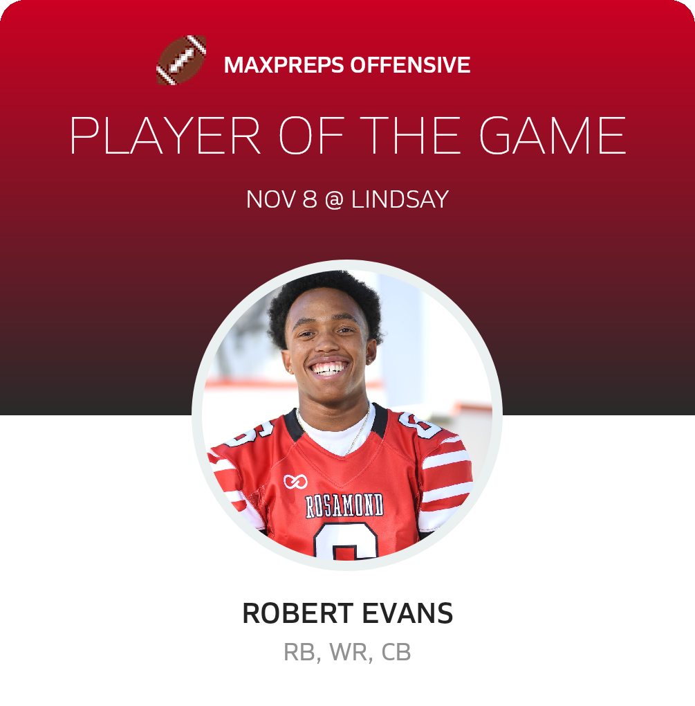 Rosamond High School (CA) Varsity Football