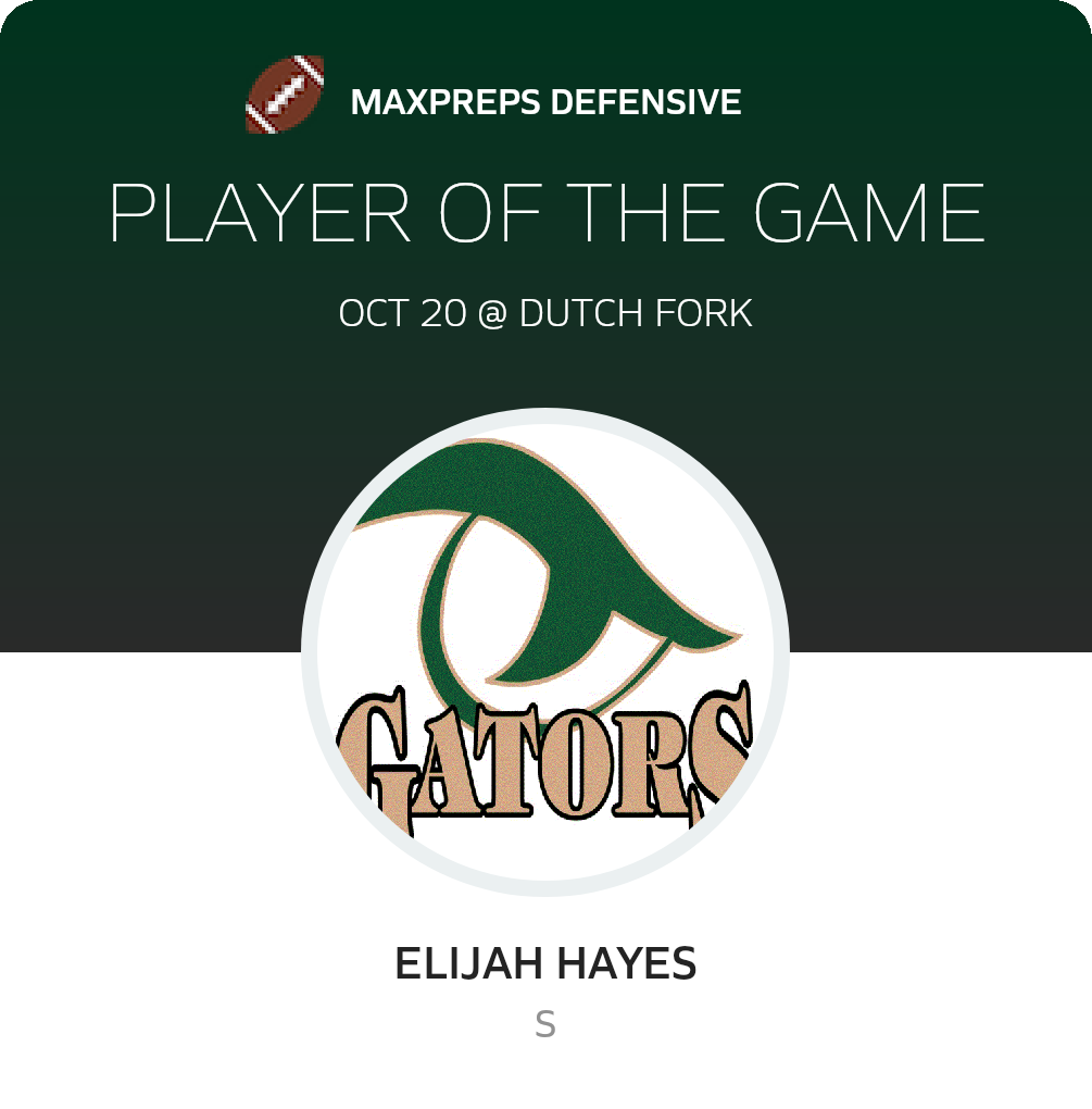 River Bluff High School (Lexington, SC) Varsity Football