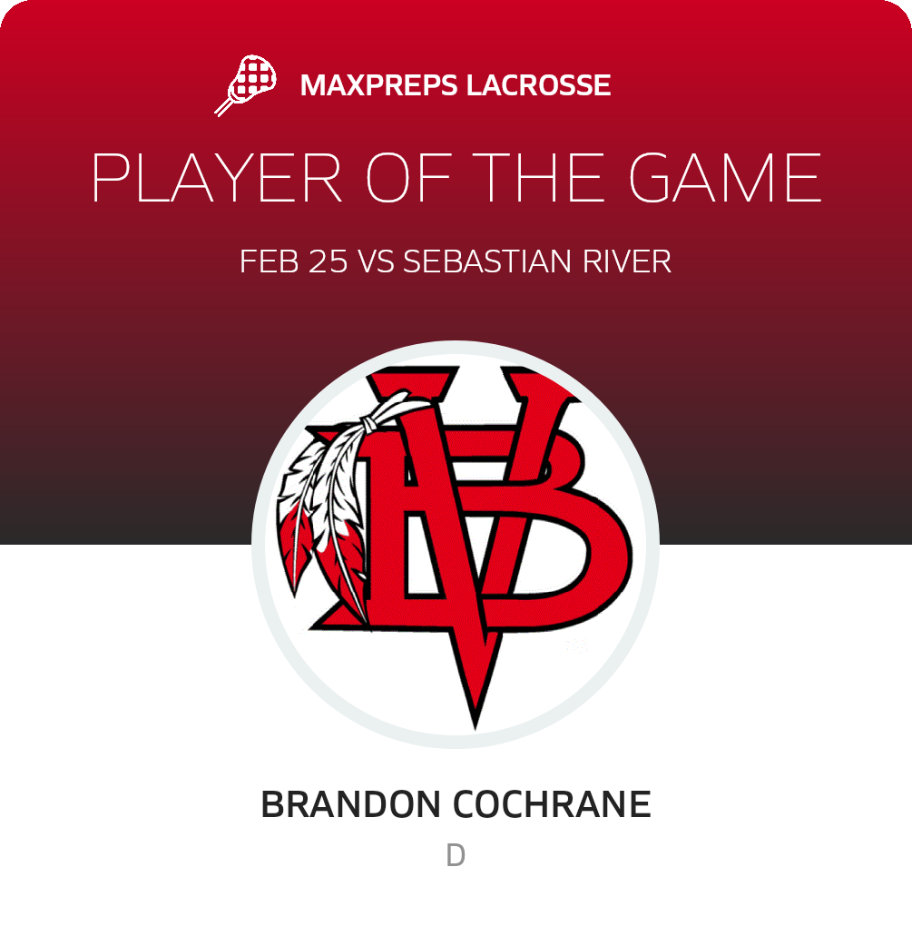 Sebastian River vs Vero Beach | Lacrosse | 2/25