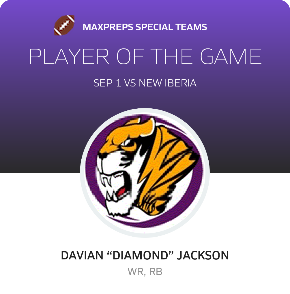 Westgate High School (New Iberia, LA) Varsity Football