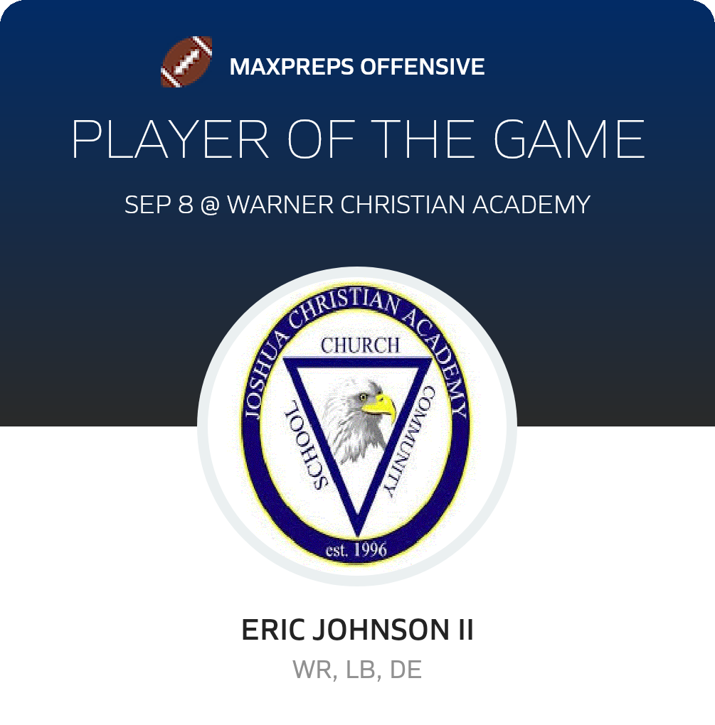 Joshua Christian Academy (Jacksonville, FL) Varsity Football