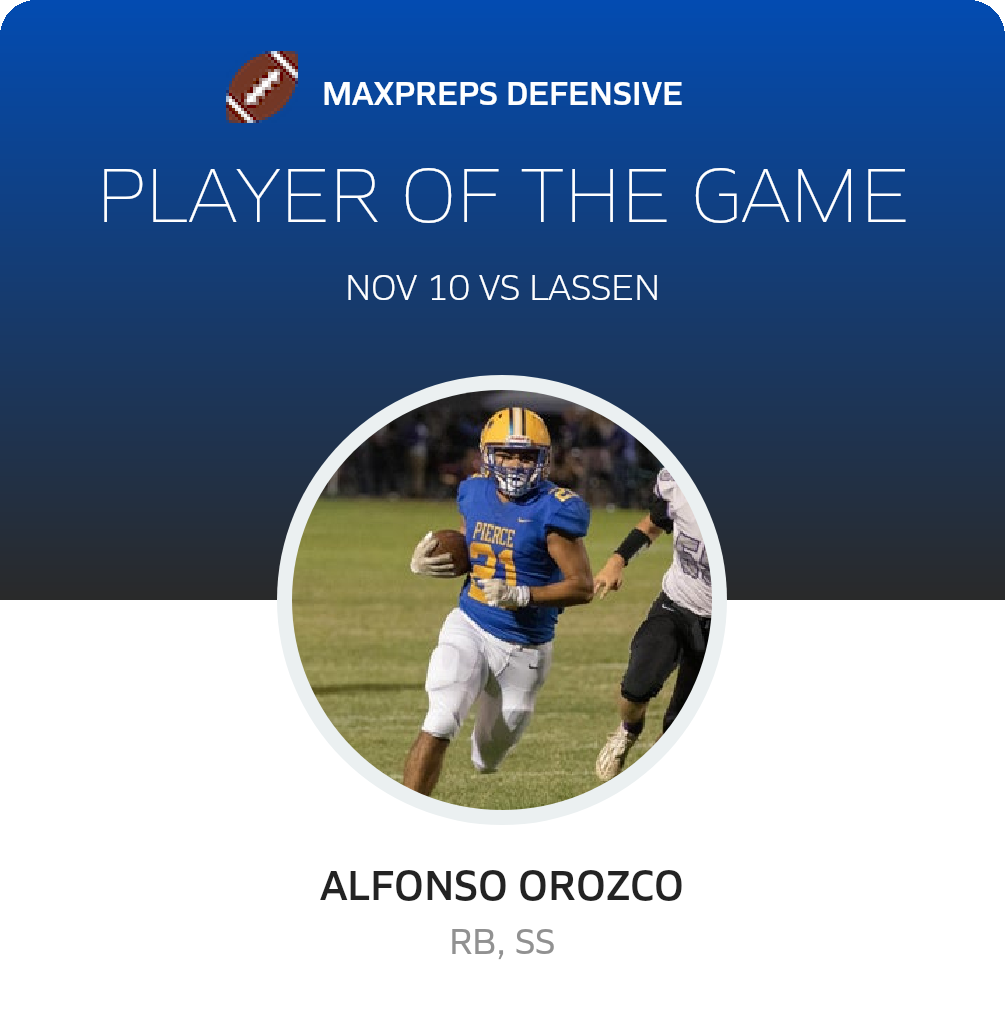 Pierce High School (Arbuckle, CA) Varsity Football