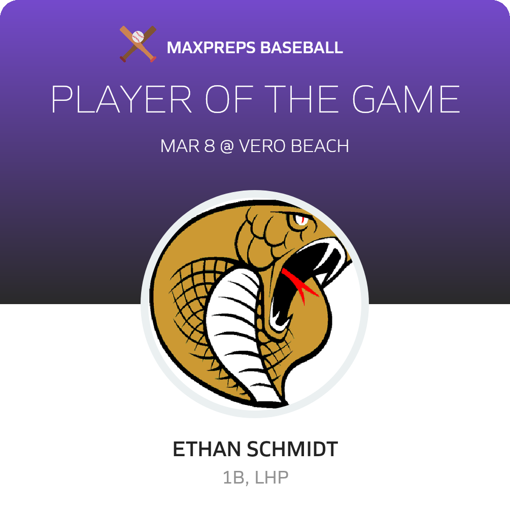 Ethan Schmidt's Central High School Career Home