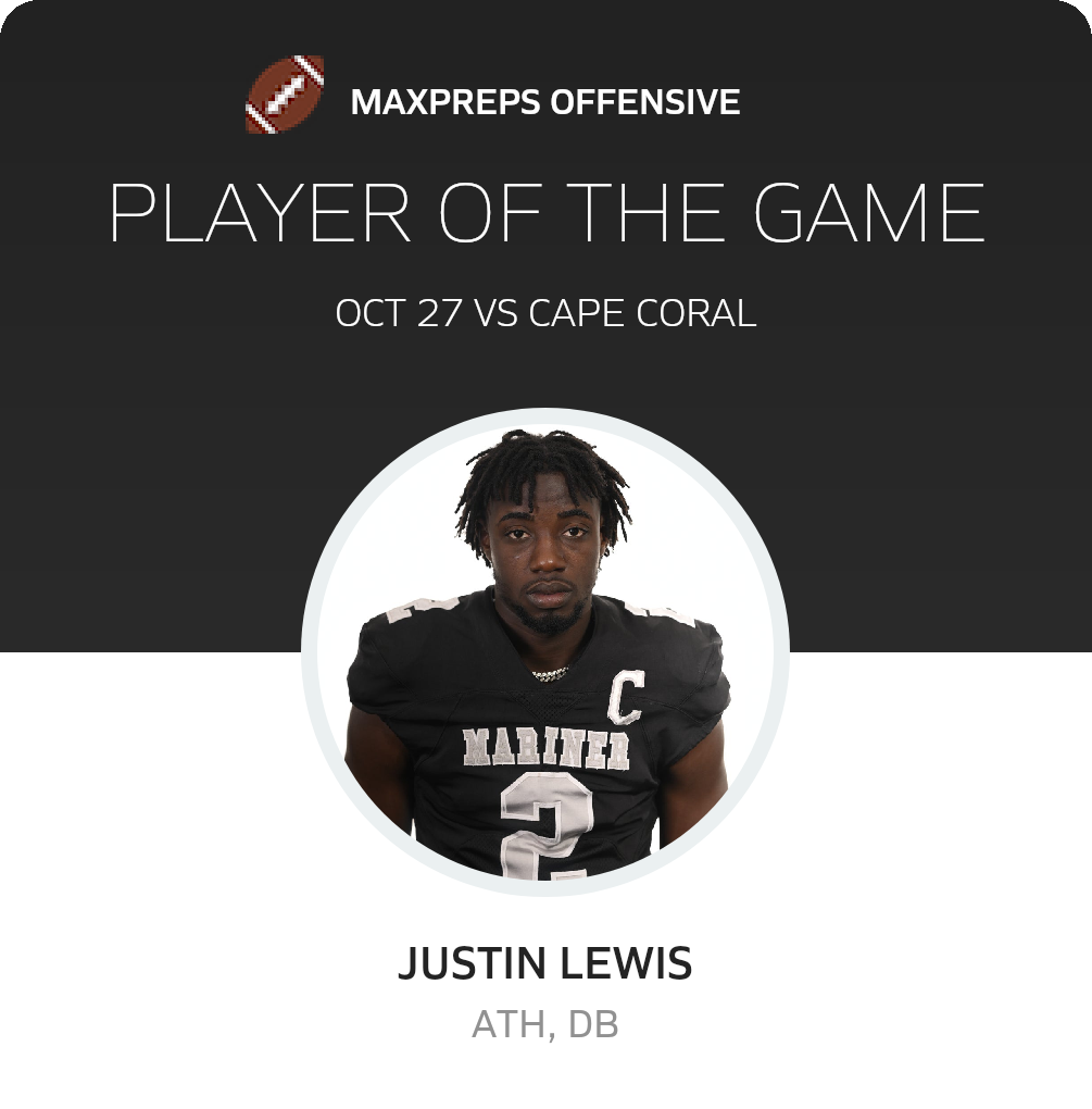 Cape Coral vs Mariner | Football | 10/27/2023