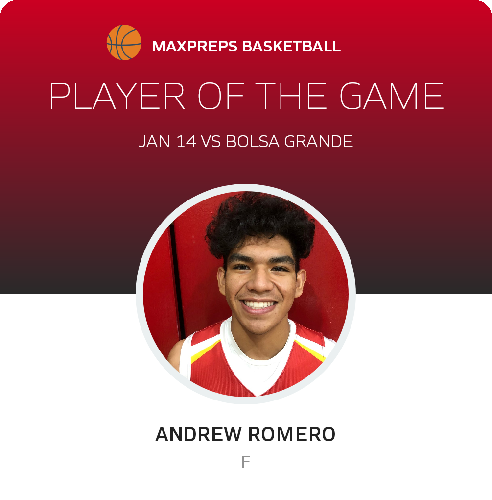 Andrew Romero | Loara HS, Anaheim, CA | MaxPreps
