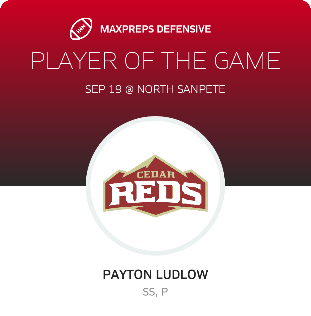 Cedar High School (Cedar City, UT) Varsity Football