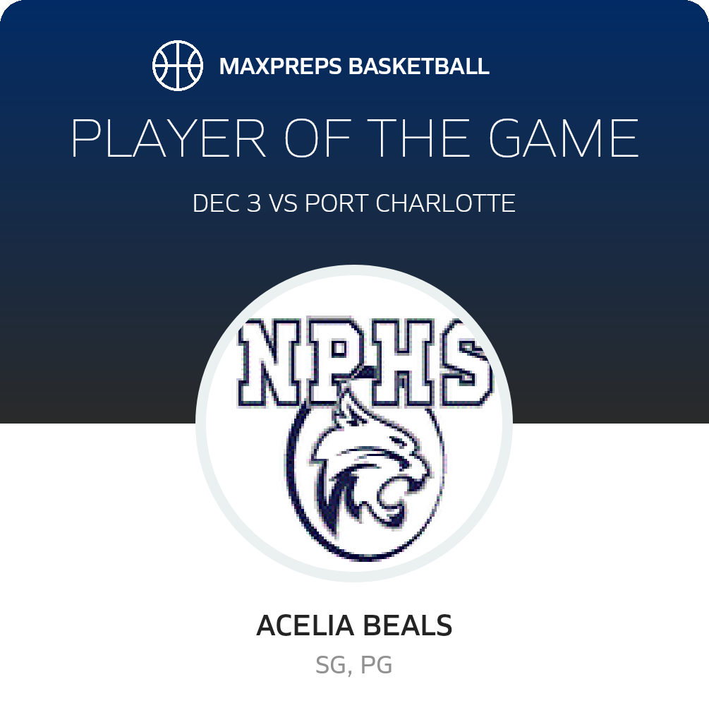 Port Charlotte vs North Port | Girls Basketball | 12/3/2025