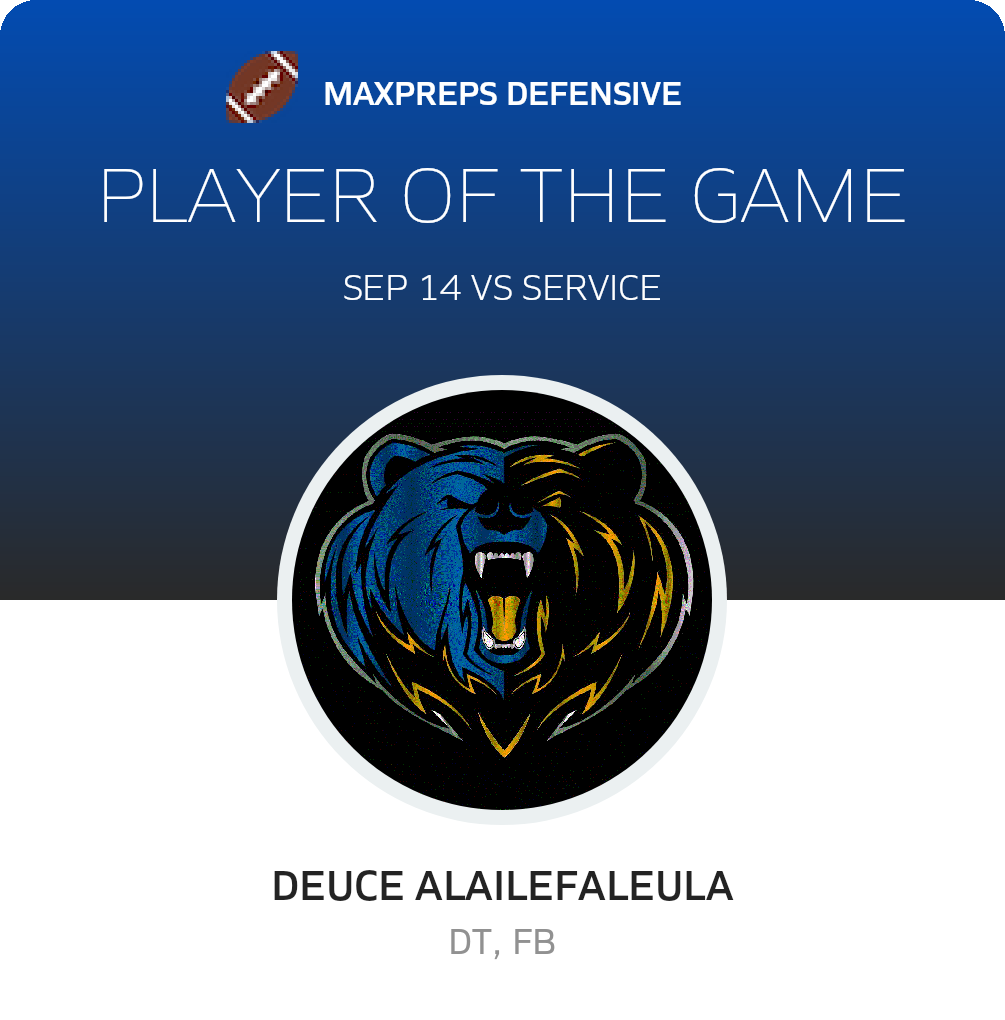 Bartlett High School (Anchorage, AK) Varsity Football