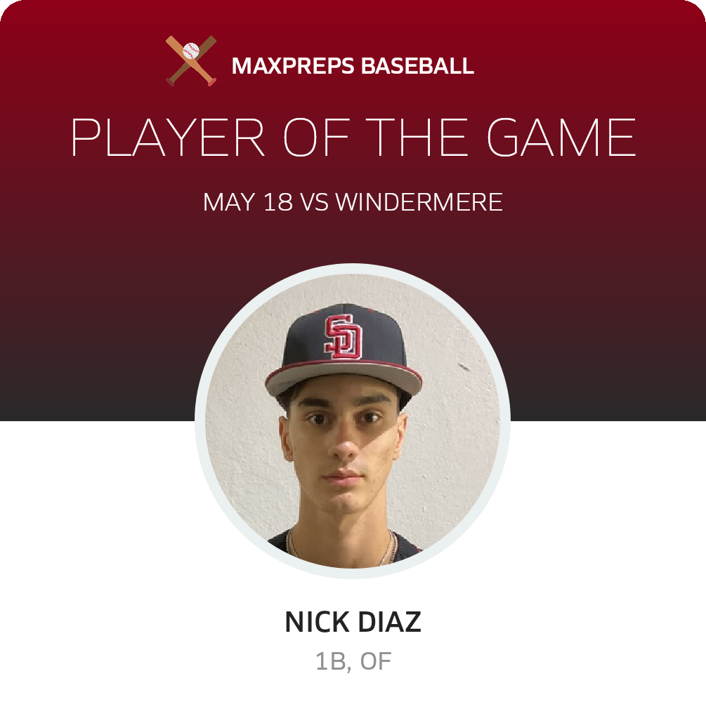 Stoneman Douglas High School (Parkland, FL) Varsity Baseball