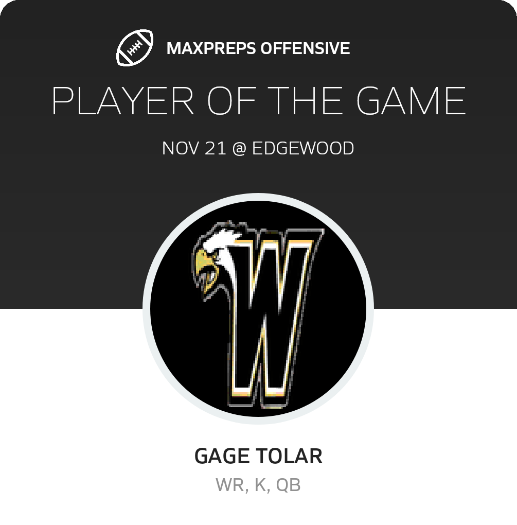 Woodville vs Edgewood | Football | 11/21/2025