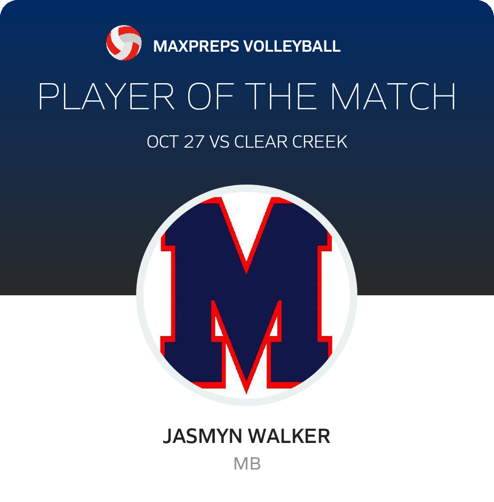 Manvel High School (TX) Varsity Volleyball