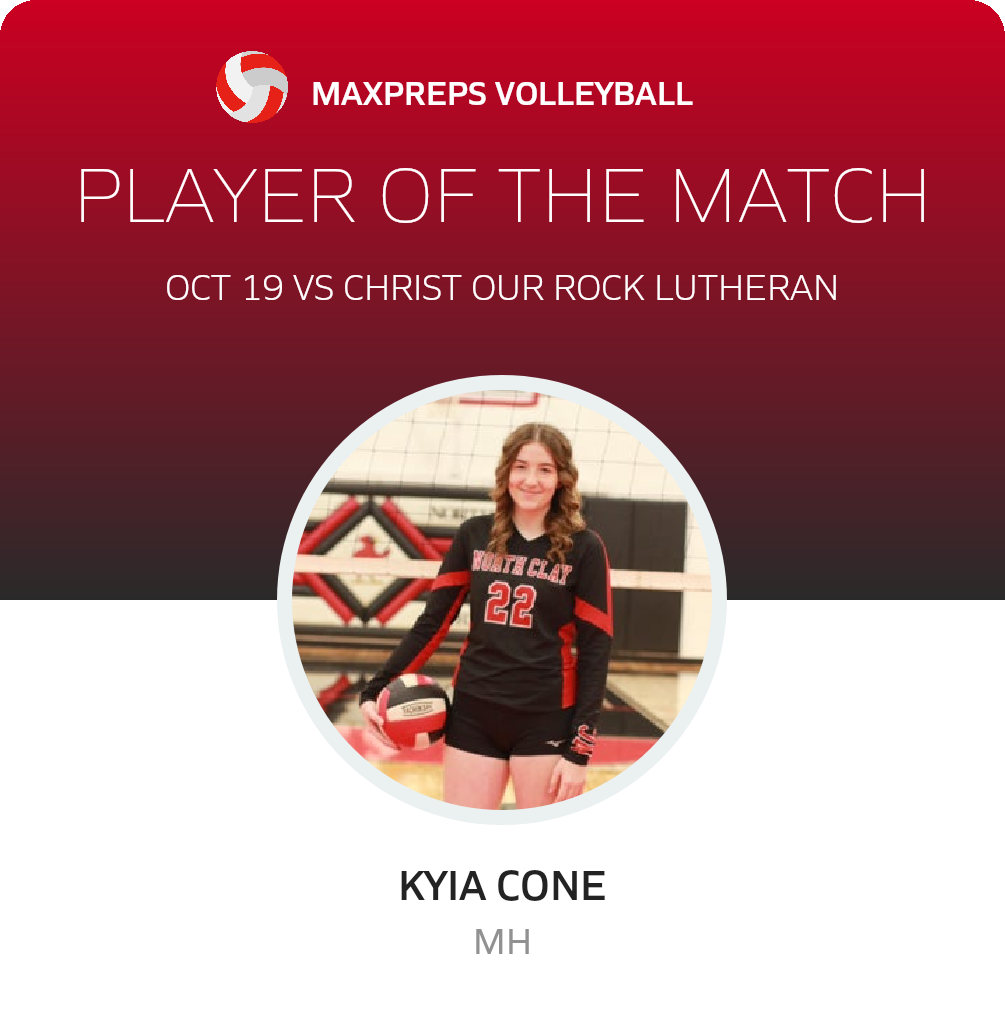 Kyia Cone's High School Career Home