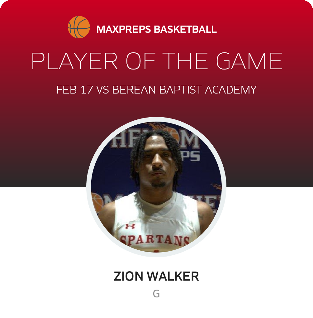 Zion Walker's Career Home