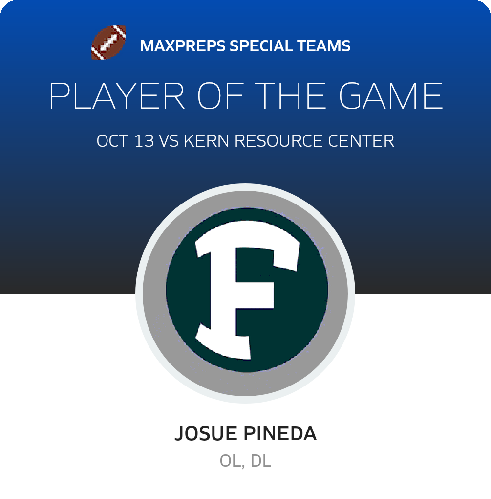 Frazier Mountain High School (Lebec, CA) Varsity Football