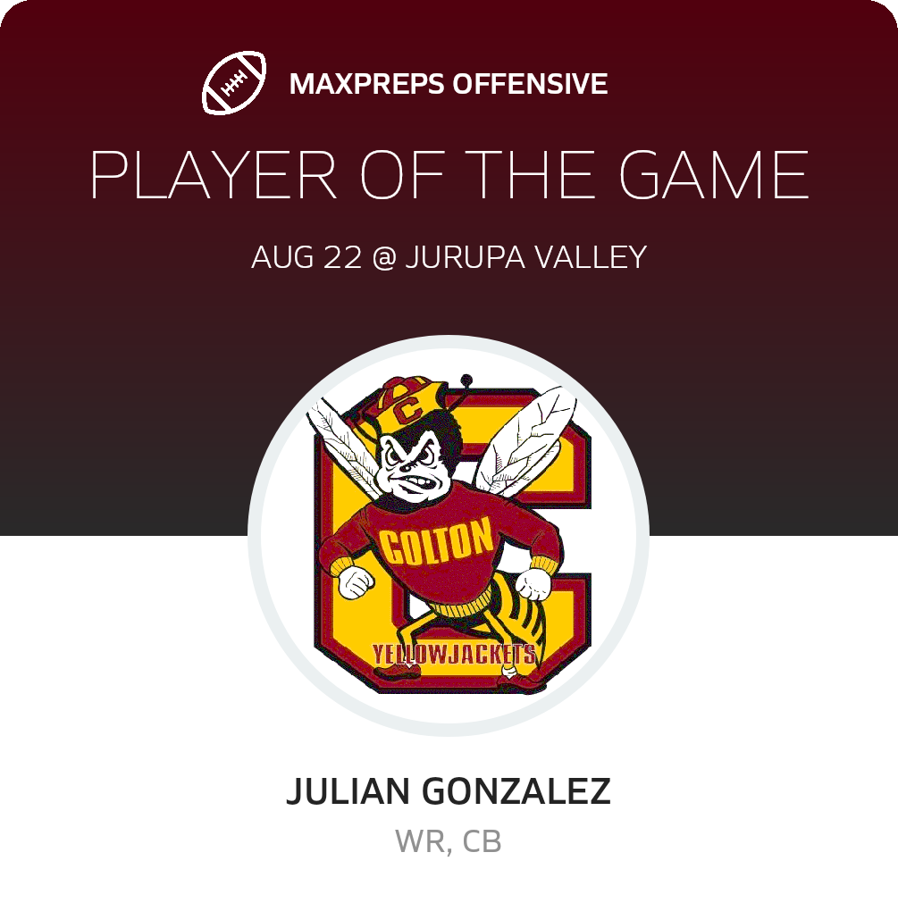 Colton High School (CA) Varsity Football