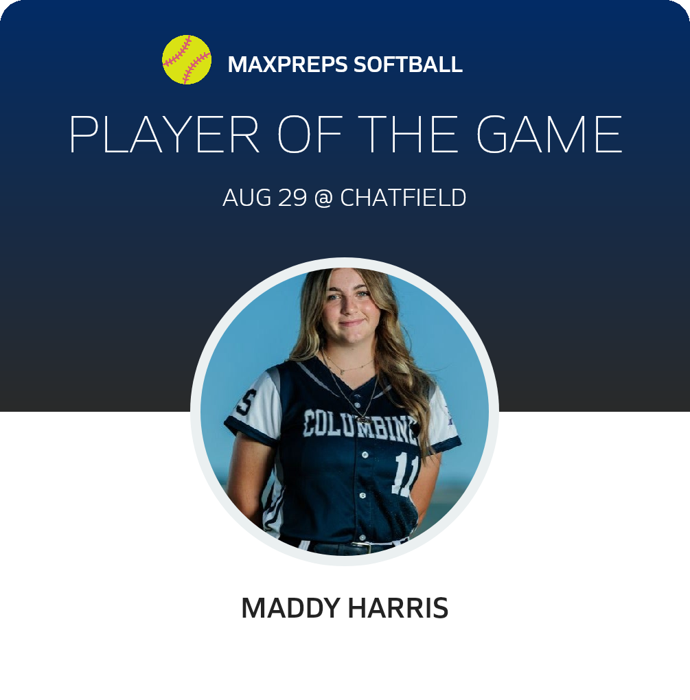 Maddy Harris' Columbine High School Career Home