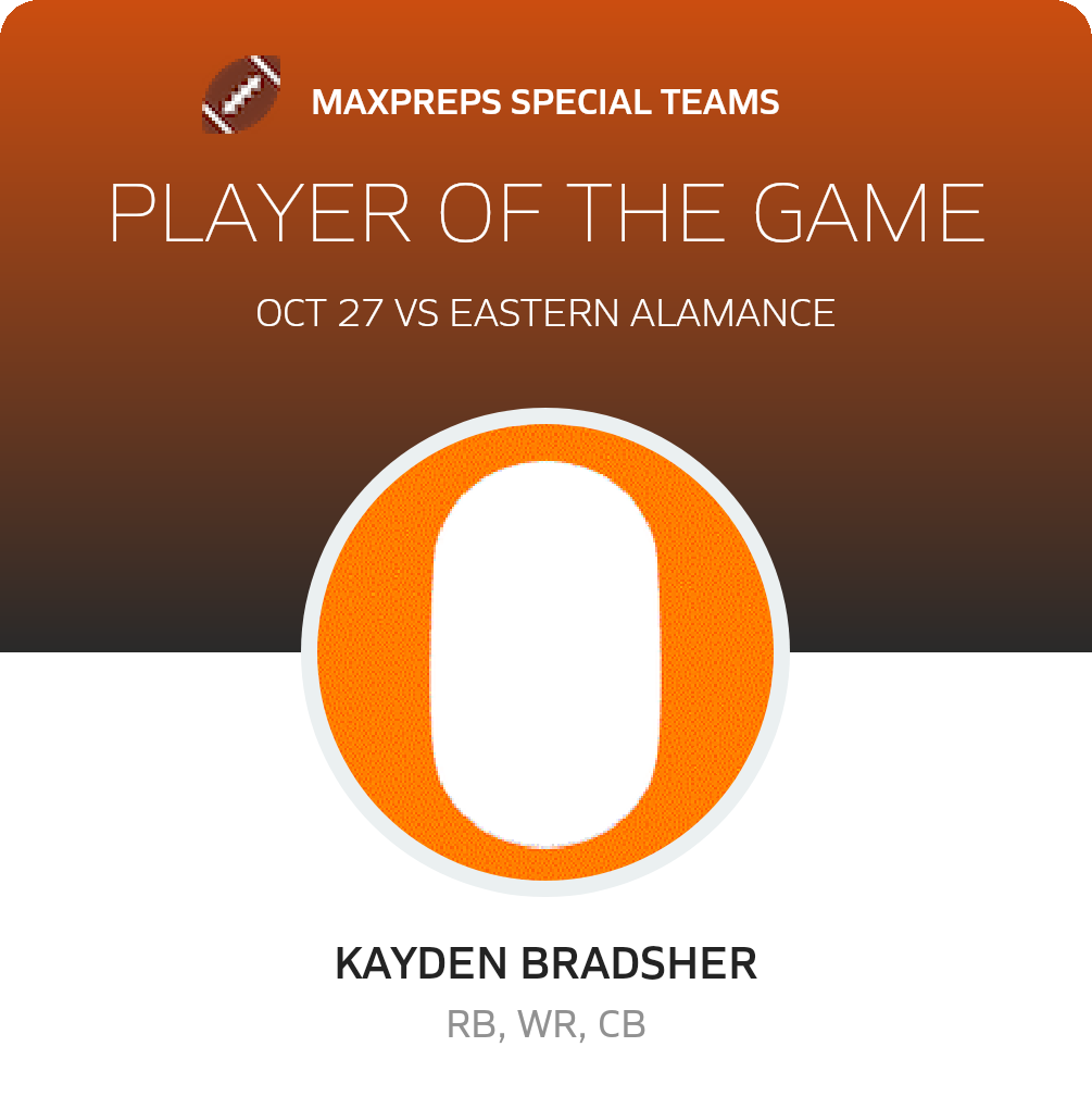 Orange High School (Hillsborough, NC) Varsity Football