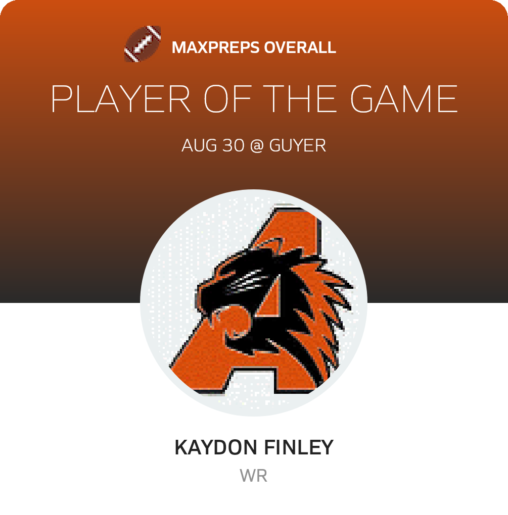 Kaydon Finley's High School Career Home