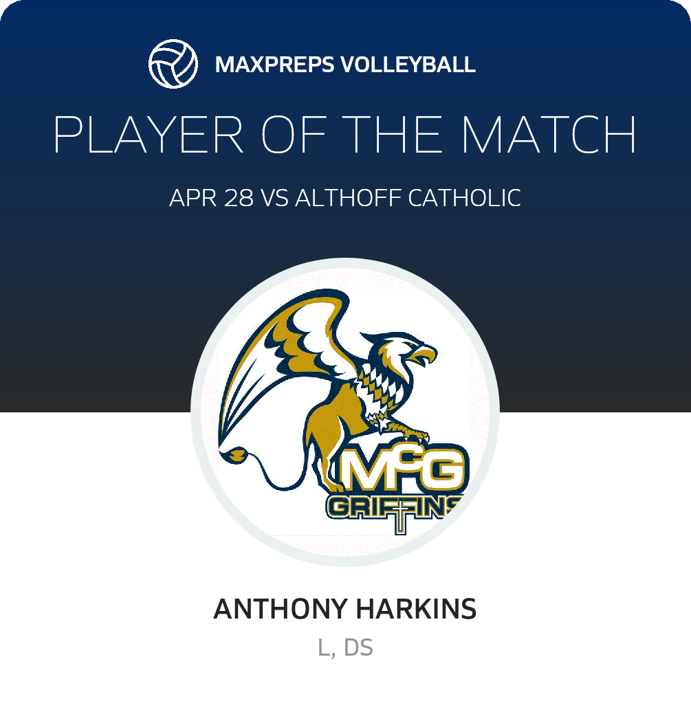 Althoff Catholic vs Father McGivney Catholic | Boys Volleyball | 4/28