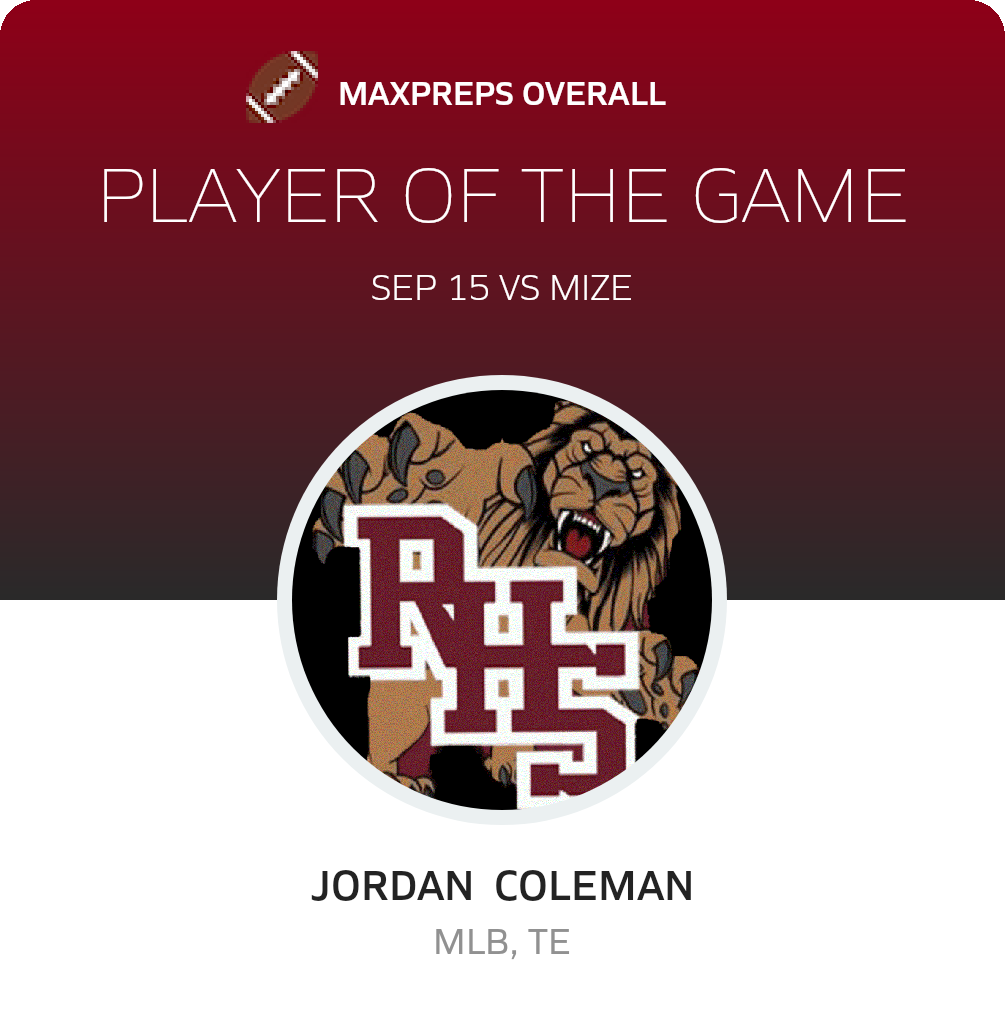 Raleigh High School (MS) Varsity Football