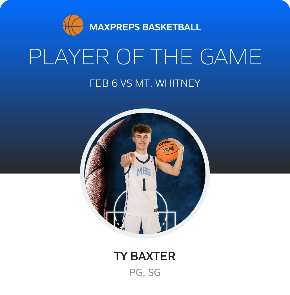 Monache High School (Porterville, CA) Varsity Basketball