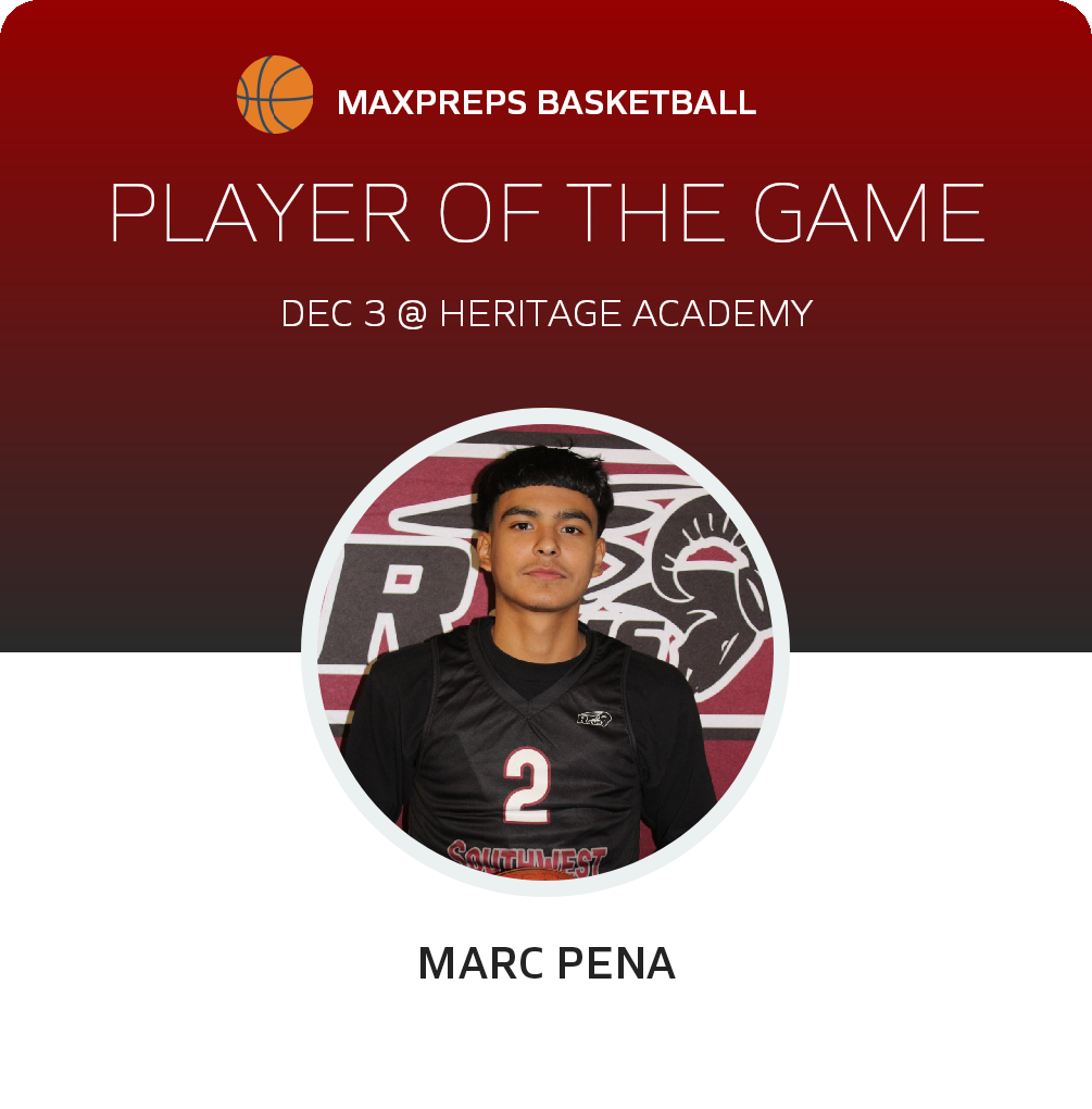 Marc Pena's (Phoenix, AZ) Awards | MaxPreps