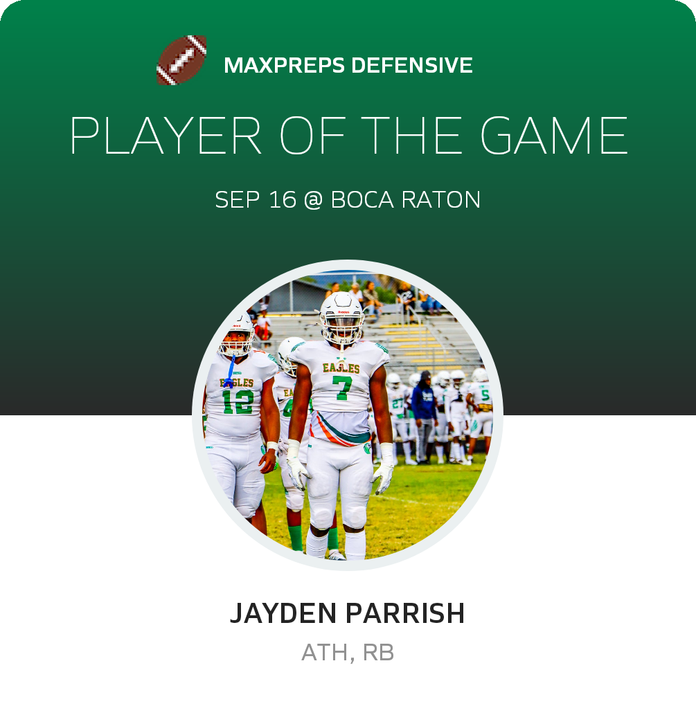 Atlantic High School (Delray Beach, FL) Varsity Football