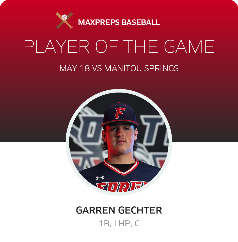 Forge Christian High School (Arvada, CO) Varsity Baseball