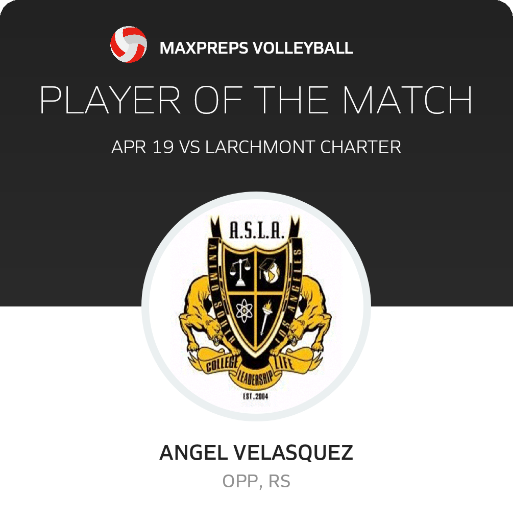Animo South Los Angeles High School (CA) Boys Varsity Volleyball