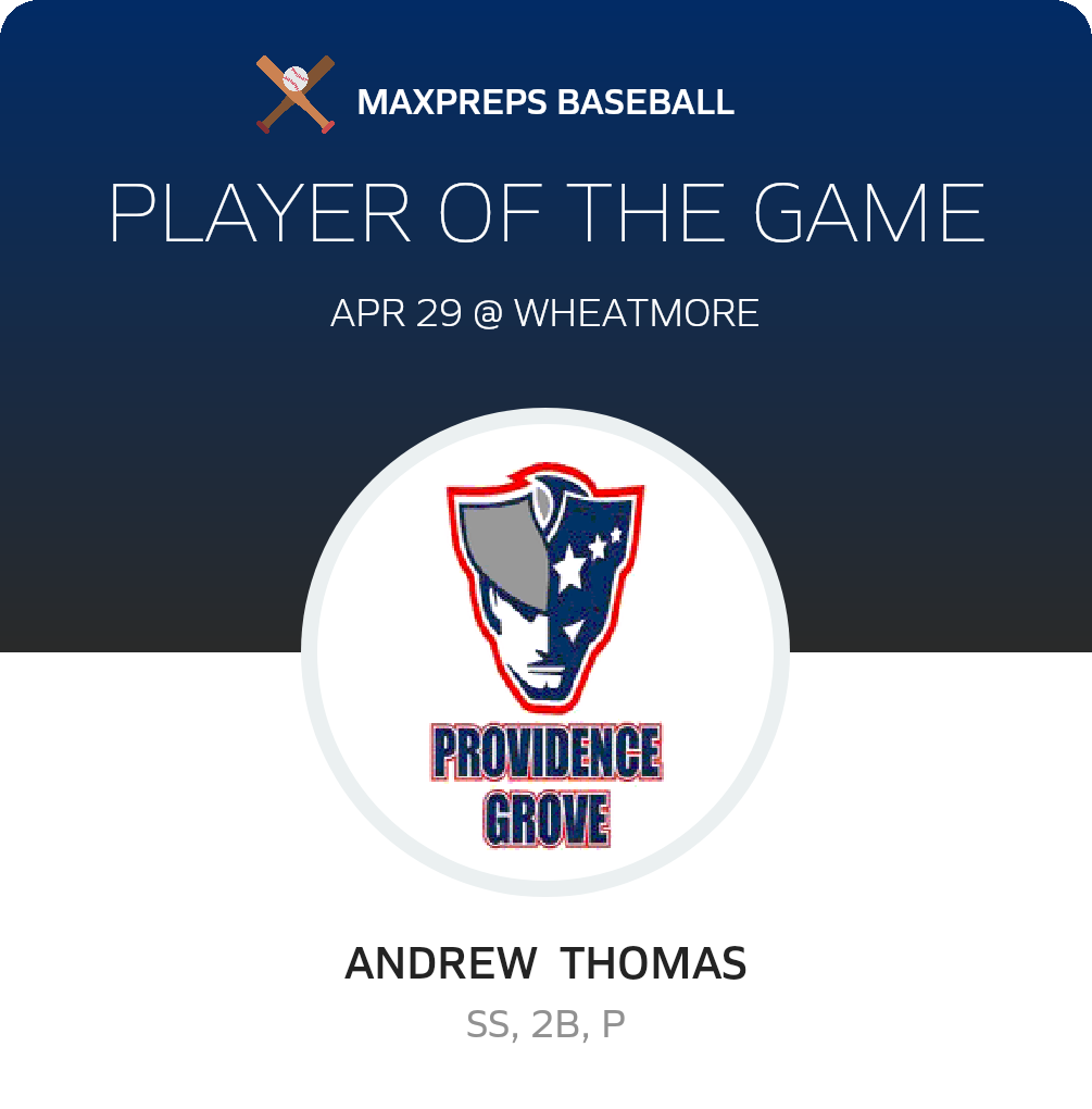 Providence Grove High School (Franklinville, NC) Baseball