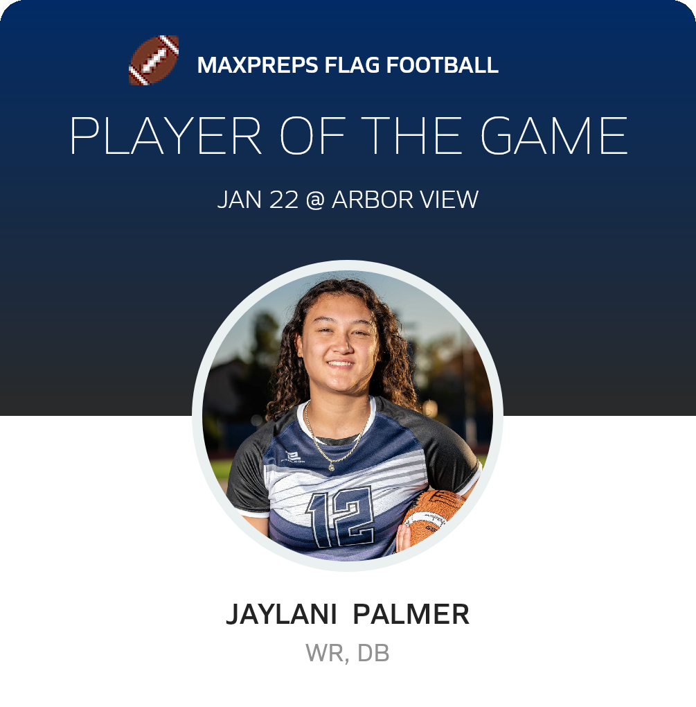 Jaylani Palmer's Shadow Ridge High School Career Home