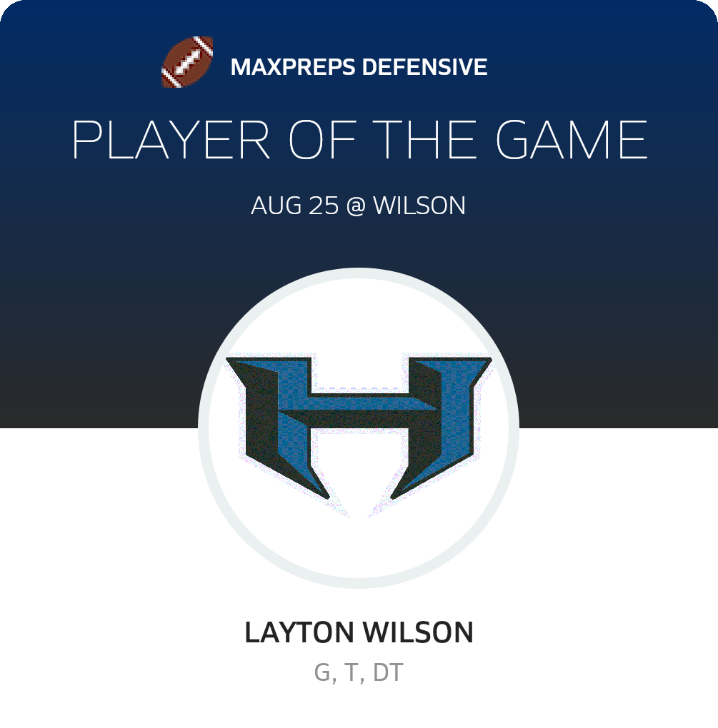 Hatton High School (Town Creek, AL) Varsity Football