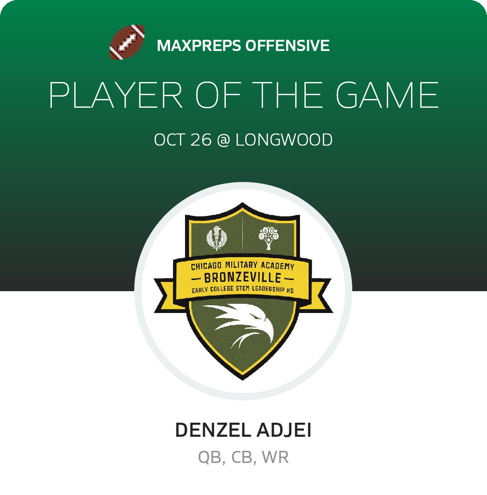 Chicago Military Academy (IL) Varsity Football