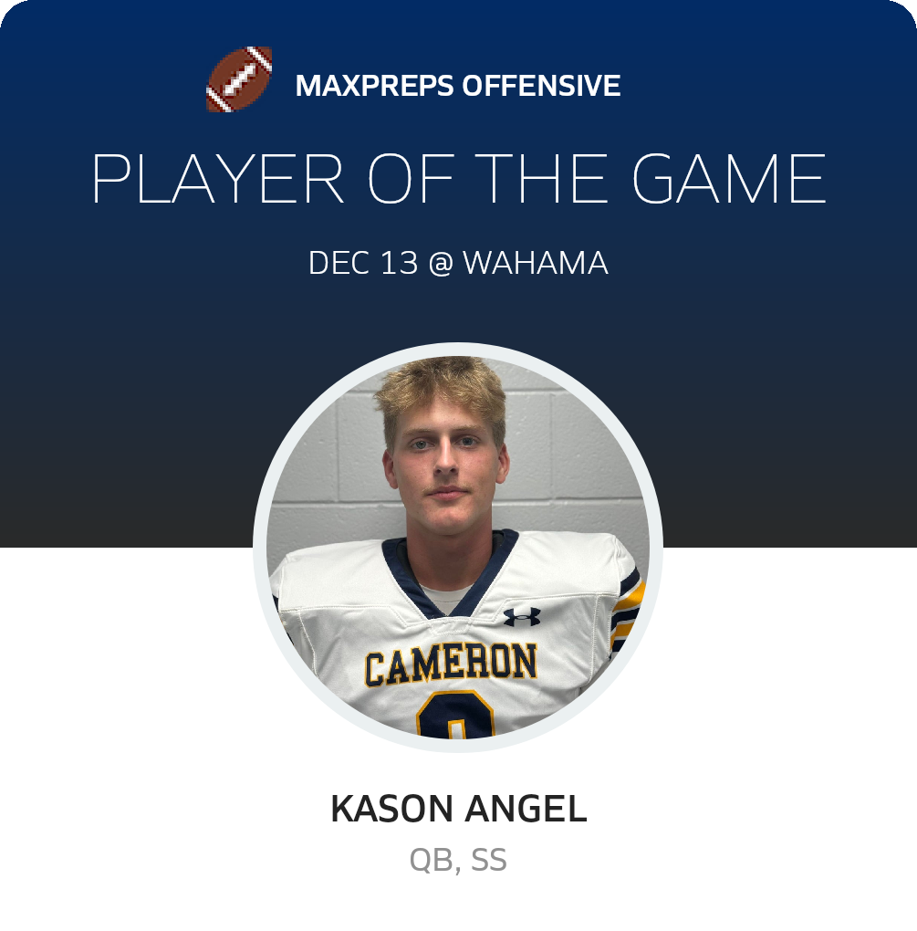 Cameron High School (WV) Varsity Football