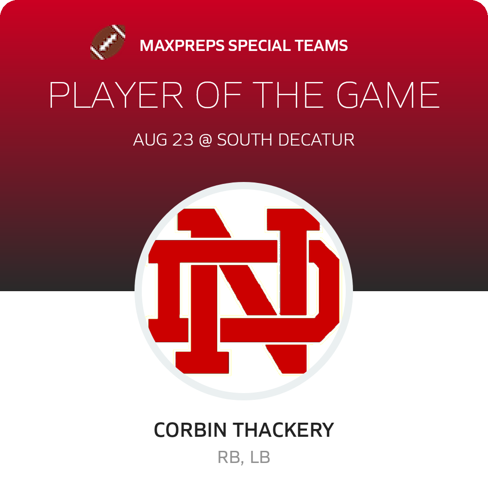 North Decatur High School (Greensburg, IN) Varsity Football