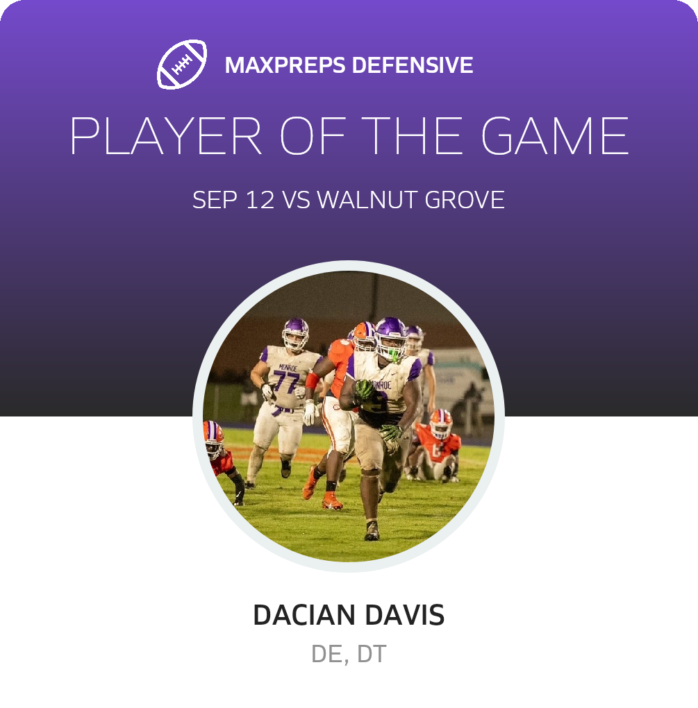 Monroe Area High School (GA) Varsity Football