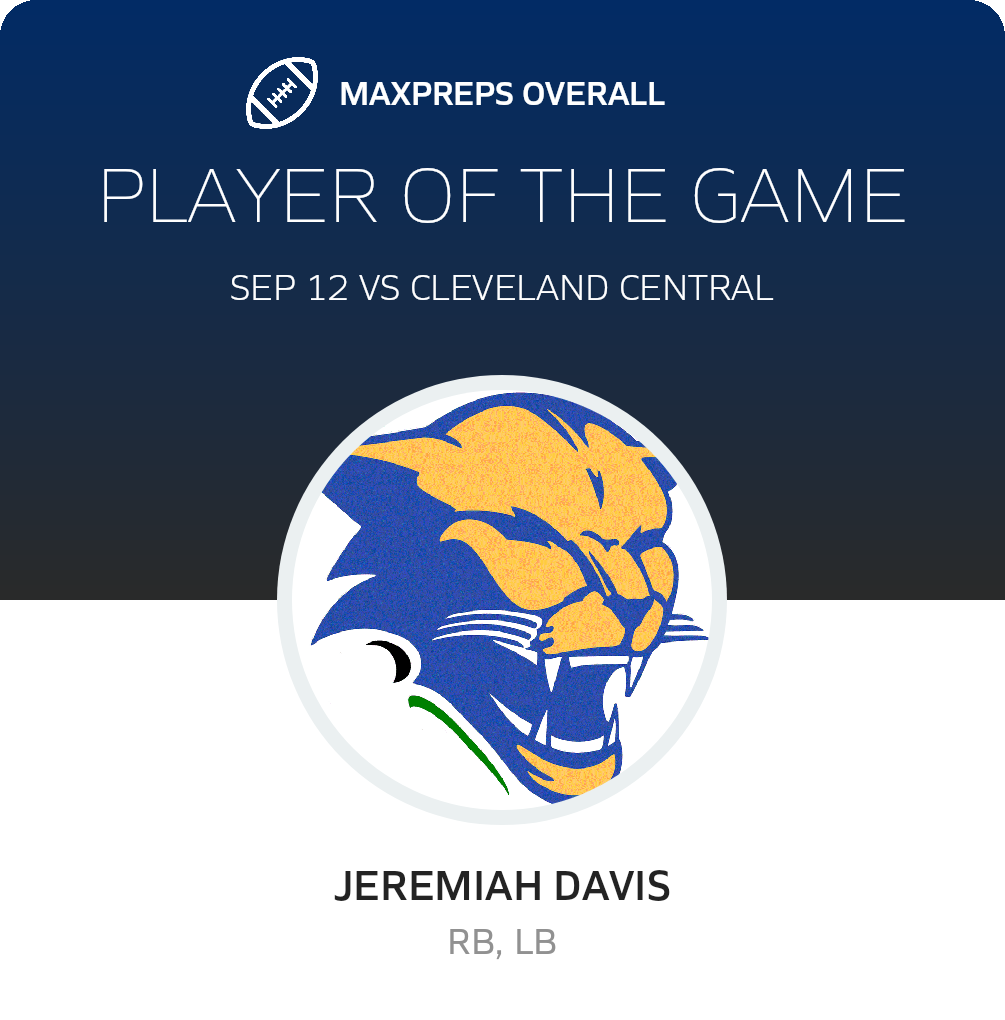 Cleveland Central vs Amanda Elzy | Football | 9/12