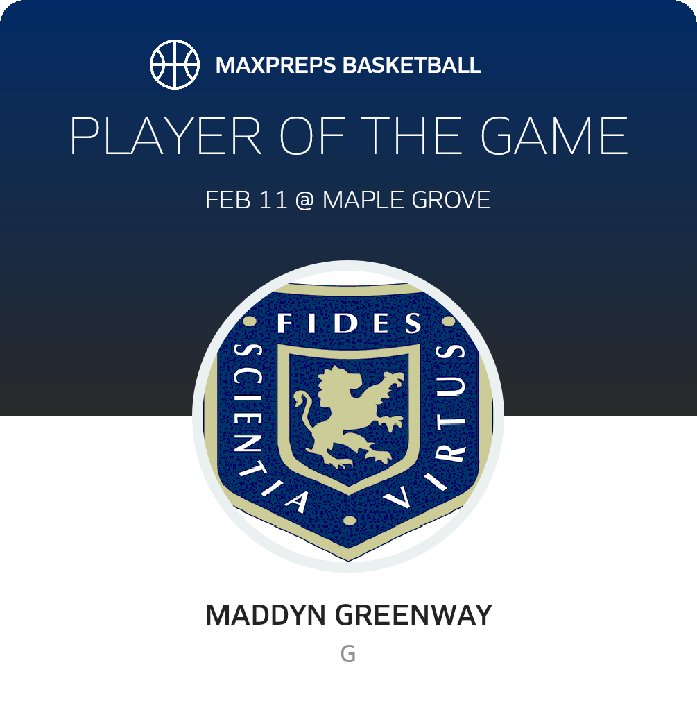 Providence Academy vs Maple Grove | Girls Basketball | 2/11