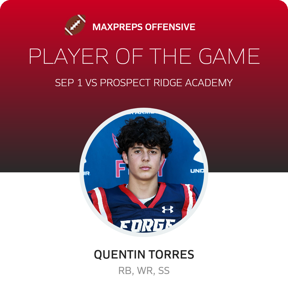 Forge Christian High School (Arvada, CO) Varsity Football