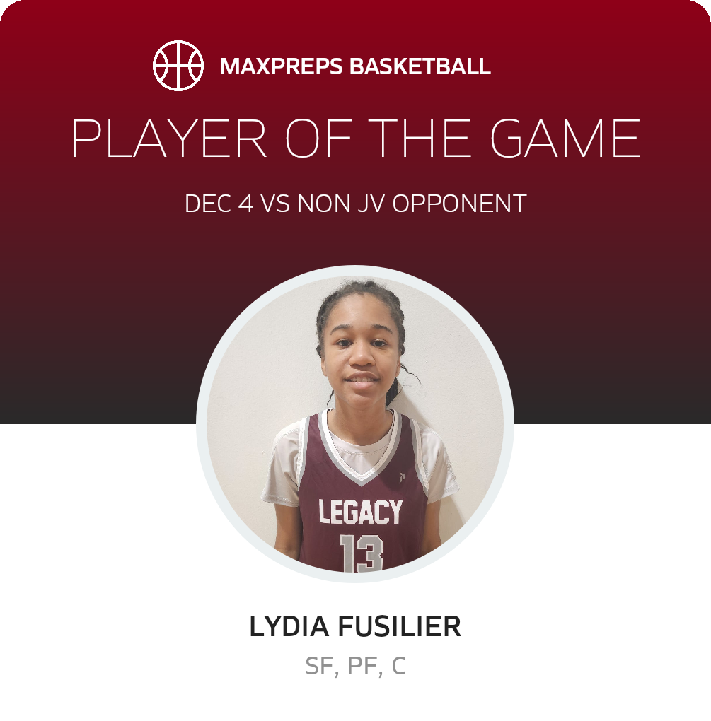 Lydia Fusilier's Legacy School of Sport Sciences Career Home
