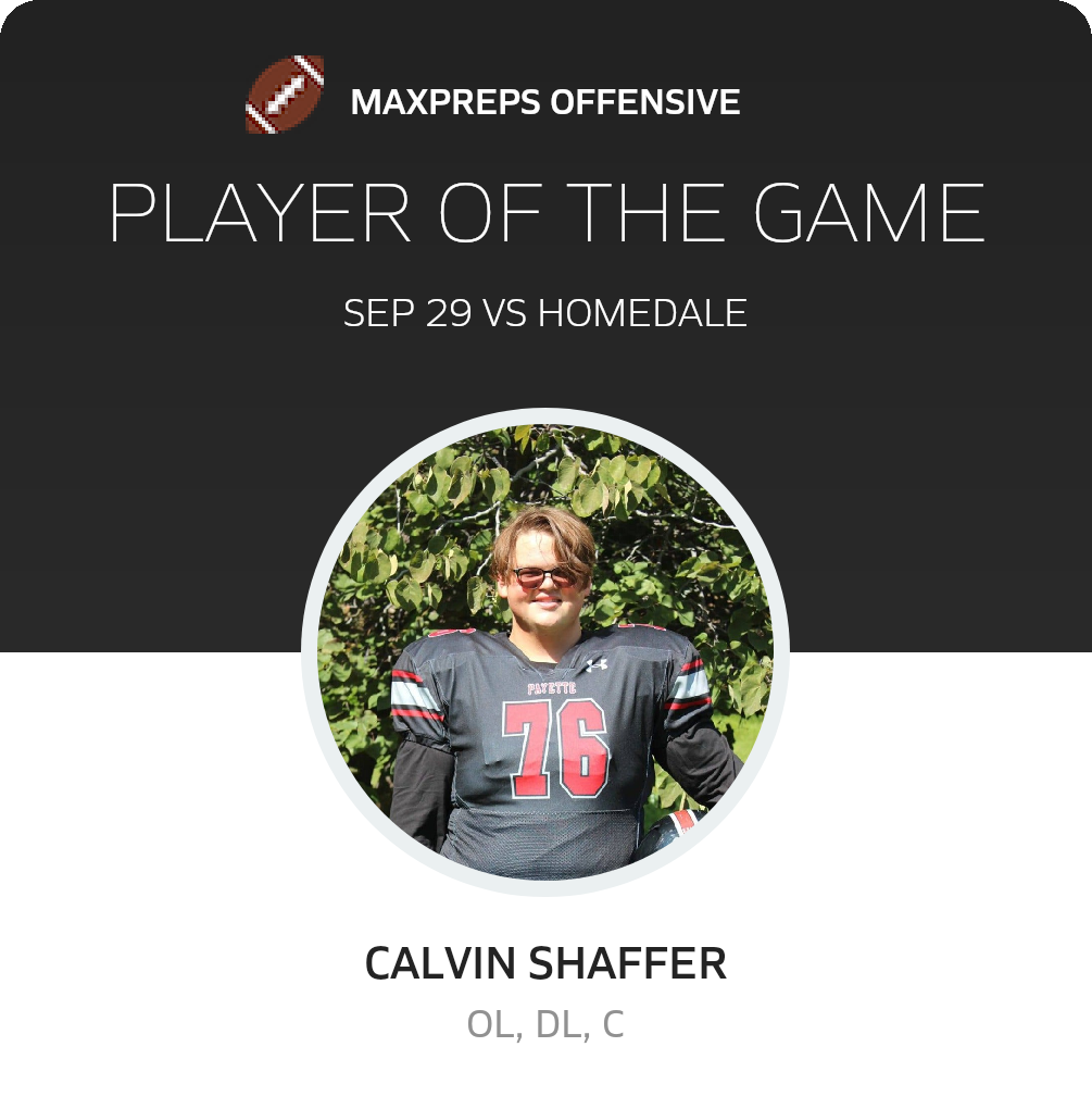 Payette High School (ID) Varsity Football