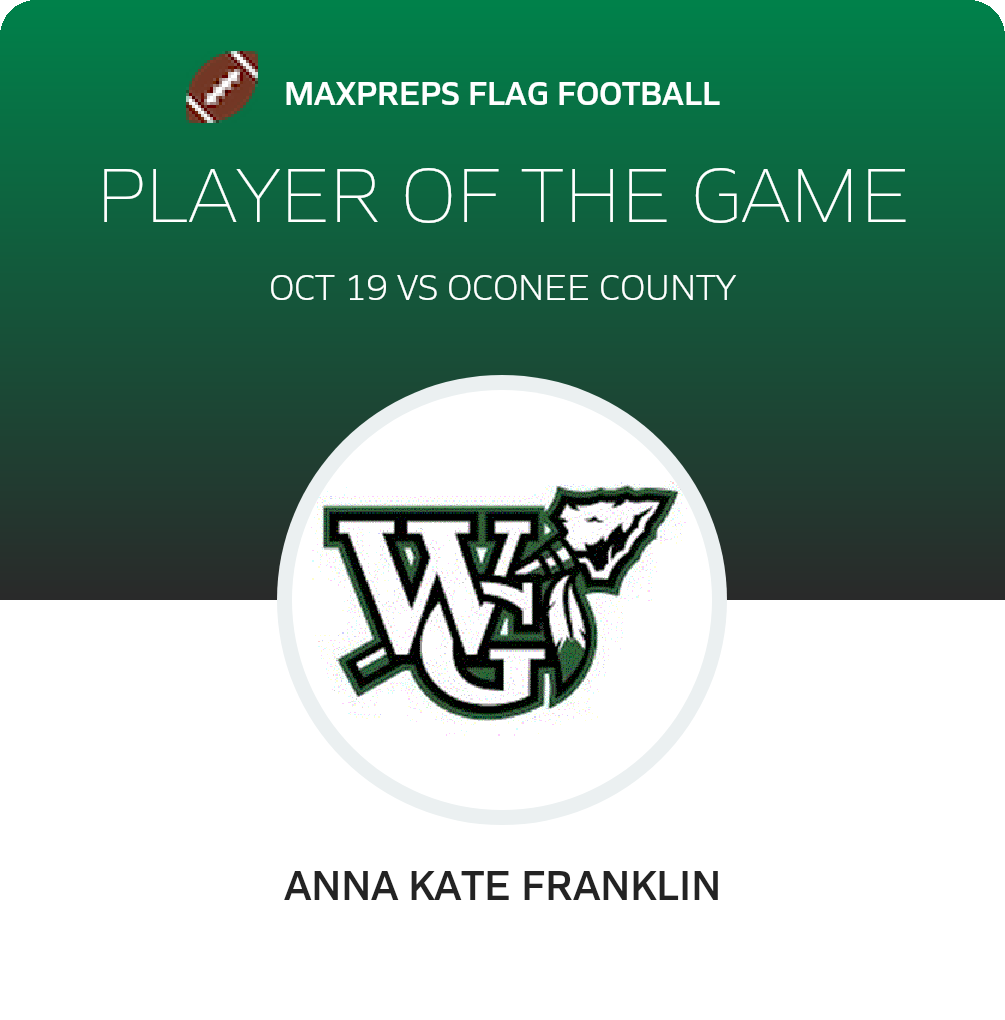 Walnut Grove High School (GA) Varsity Flag Football