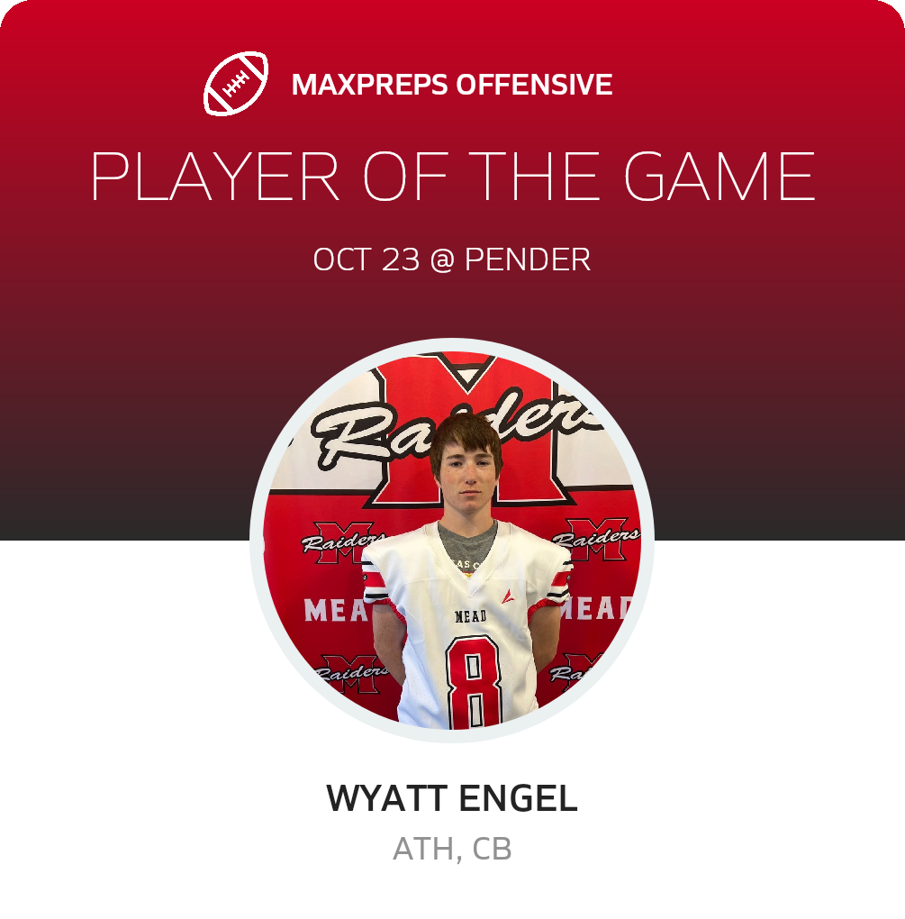Mead vs Pender | Football | 10/23/2025