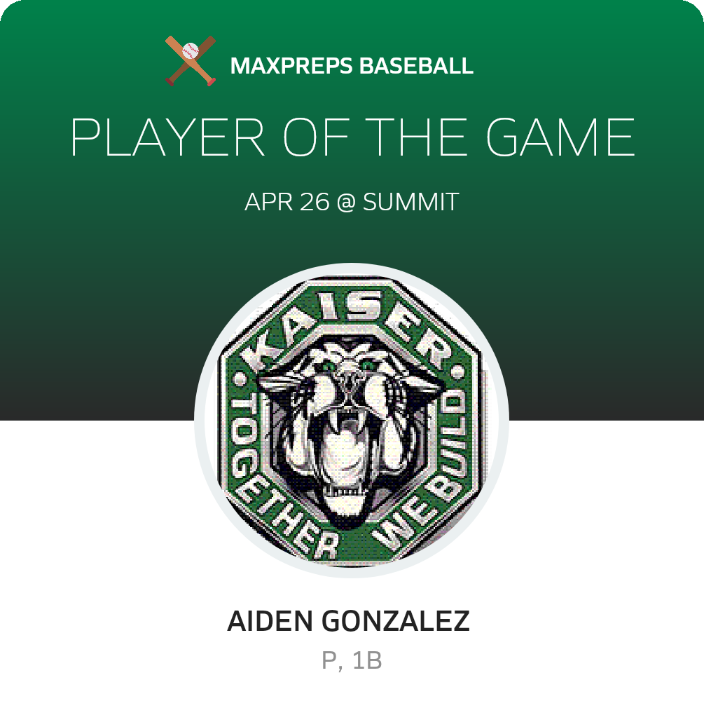 Kaiser High School (Fontana, CA) Baseball