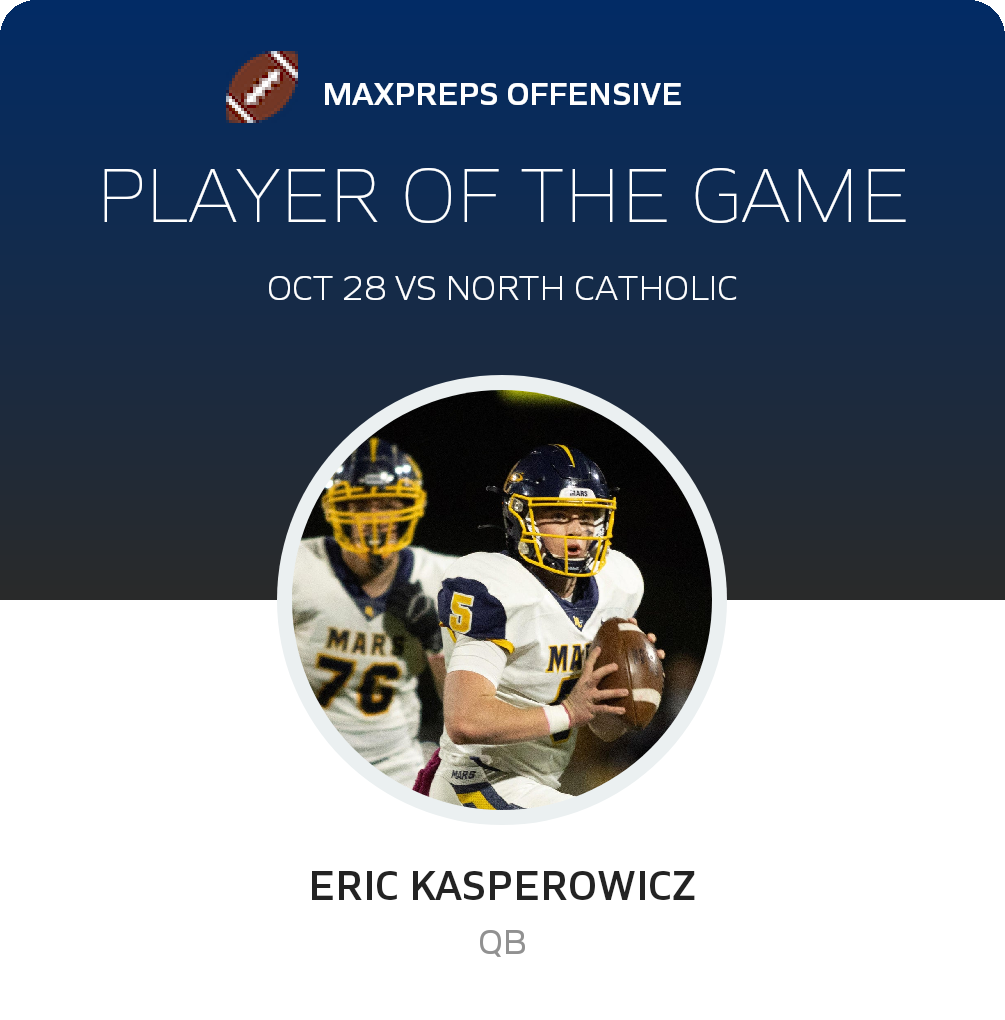 Mars High School (PA) Varsity Football