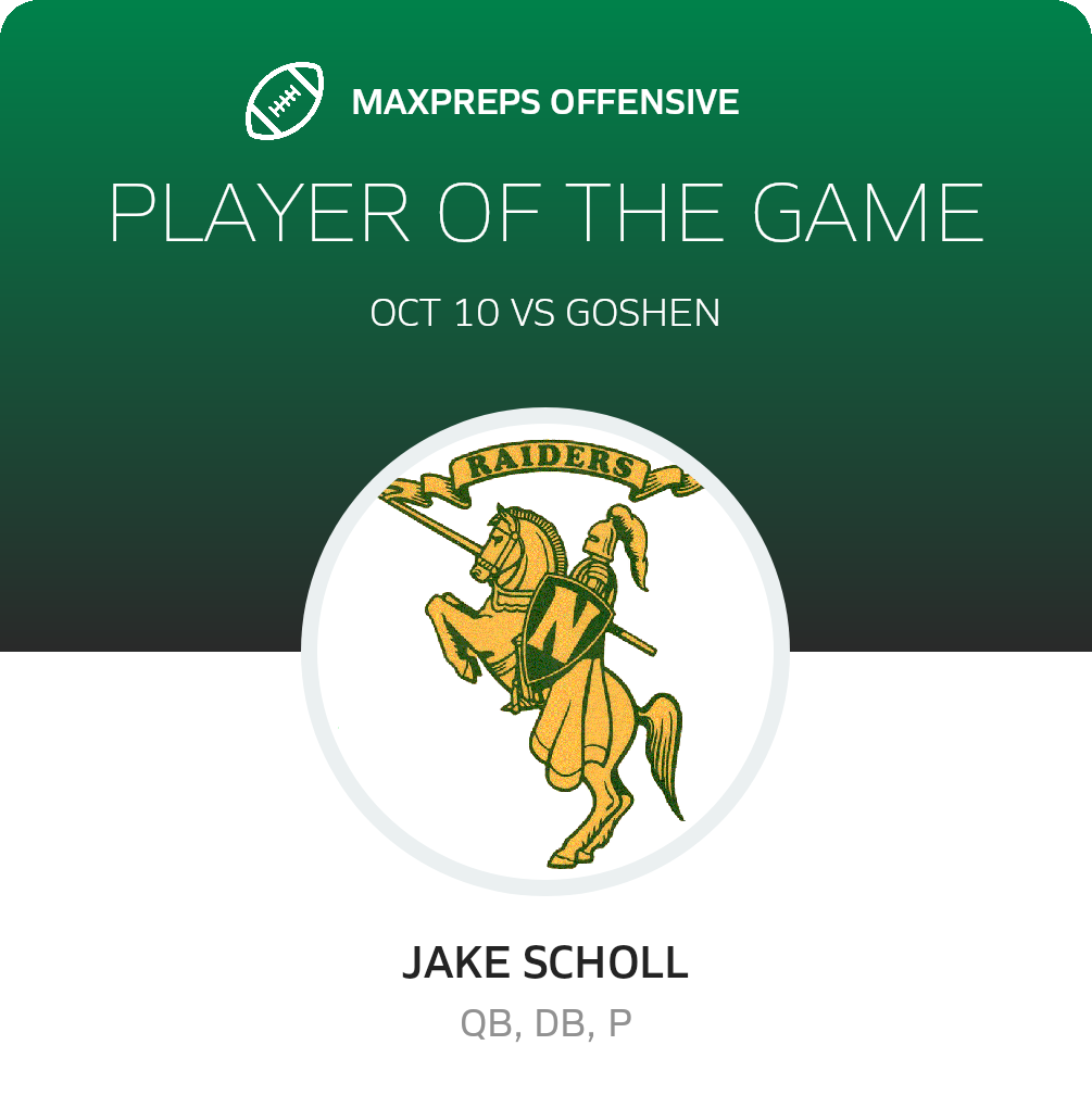 Jake Scholl's Northridge High School Career Home